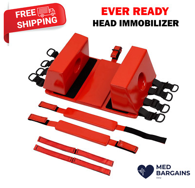 Ever Ready First AID Head Immobilizer Re-usable Lightweight Portable ...