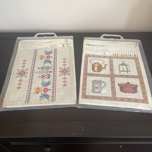 Denmark Cewek Cross stitch Embroidery 1147 1364 Vintage Needlework ...