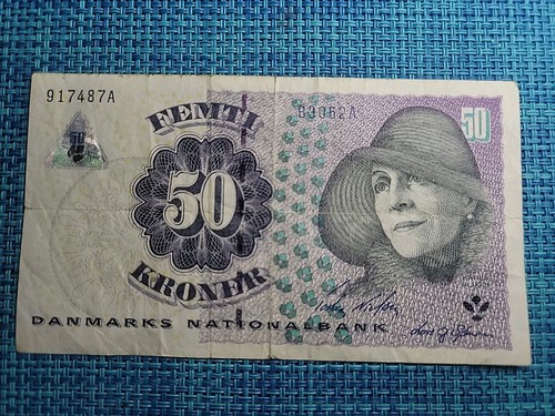 🇩🇰 Denmark 50 Kroner 2006 P-60c P-60c.2 Banknotes 061725-9 | eBay