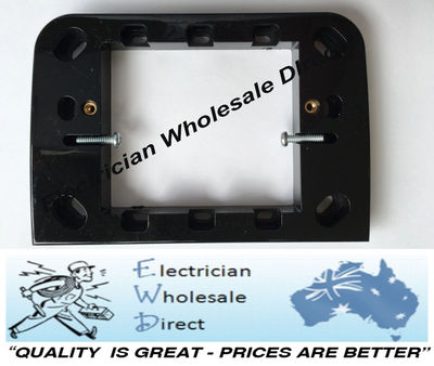 Black Mounting Block For SLIM Weather proof GPO BRAND NEW | eBay Australia