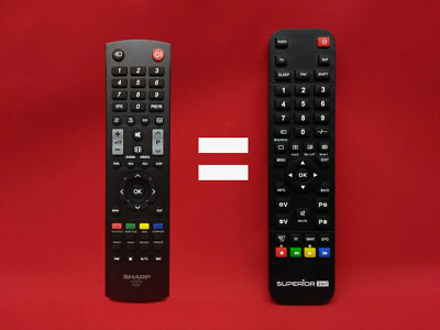 REPLACEABLE Remote Control for SHARP TV Model TV:LC-32LE430E | eBay UK