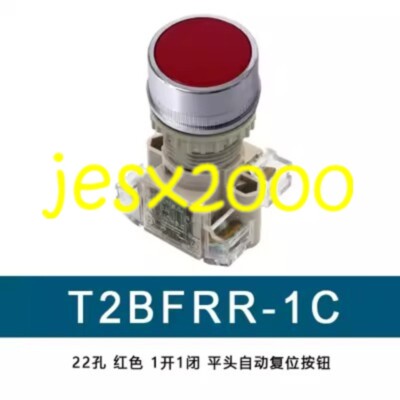 1PC new tend flat head self-reset button switch T2BFRR-1C #LM | eBay