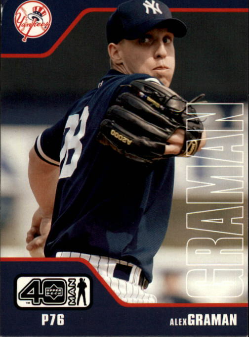 2002 Upper Deck 40 Man #432 Alex Graman - NM-MT | eBay