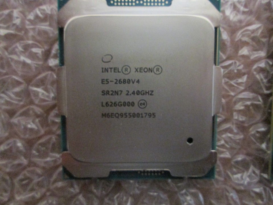 Matched Pair Intel Xeon E5-2680V4 2.40Ghz 14-Core 35MB LGA2011 CPU SR2N7 | eBay