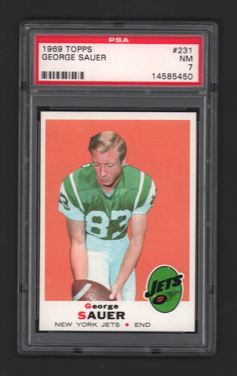 1969 Topps - #231 George Sauer for sale online | eBay