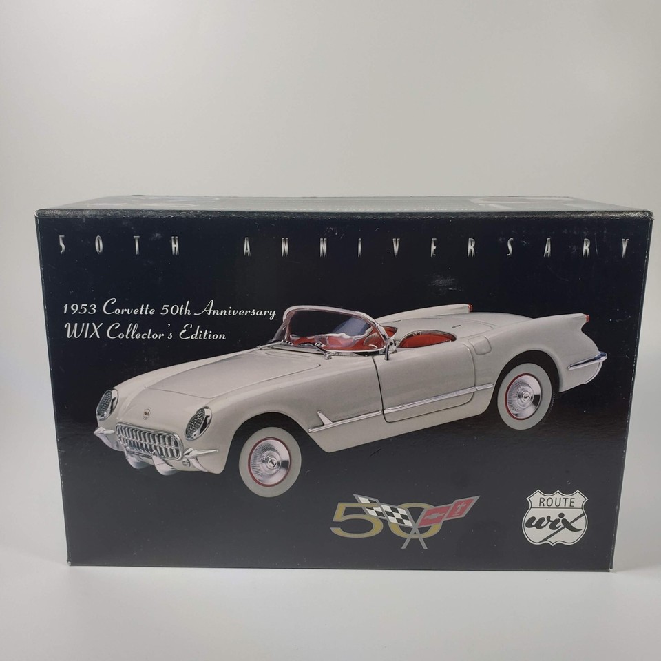 Wix 1953 Corvette 50th Anniversary 1:24 Collector's Edition Chevrolet ...