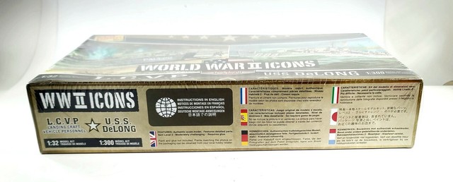 Round 2 Models Lindberg Line 1/300 World War II Icons - USS DeLong ...