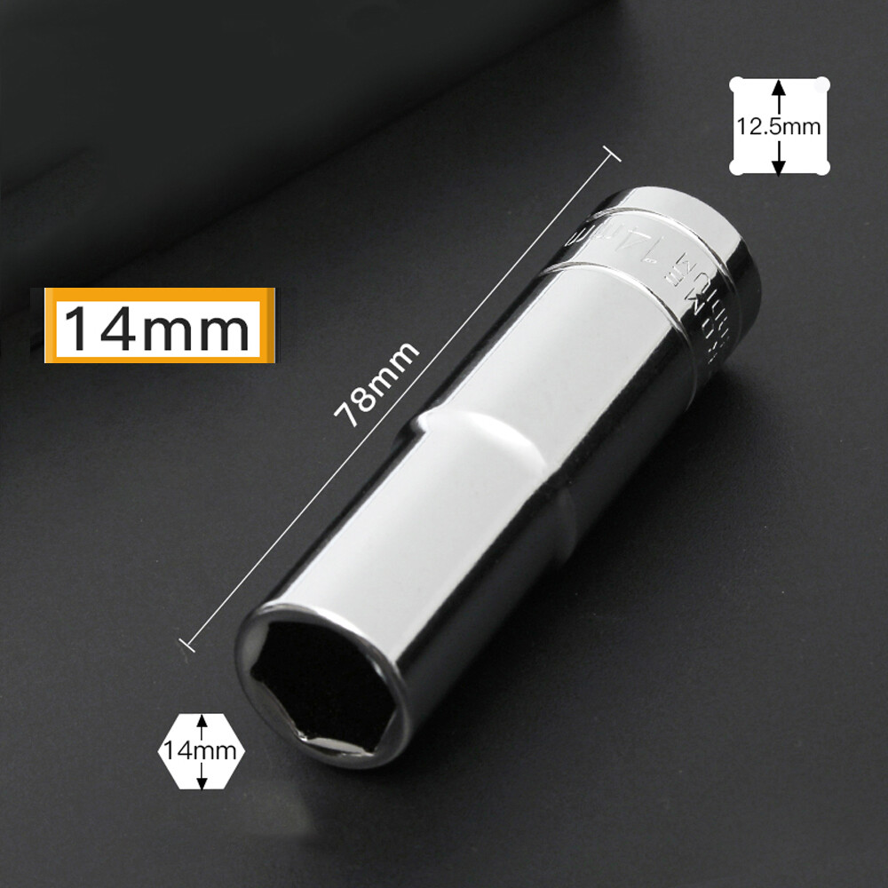 1/2" Drive Socket Set 8-32mm Reach Deep Socket 6 Pt Point Allen Key ...