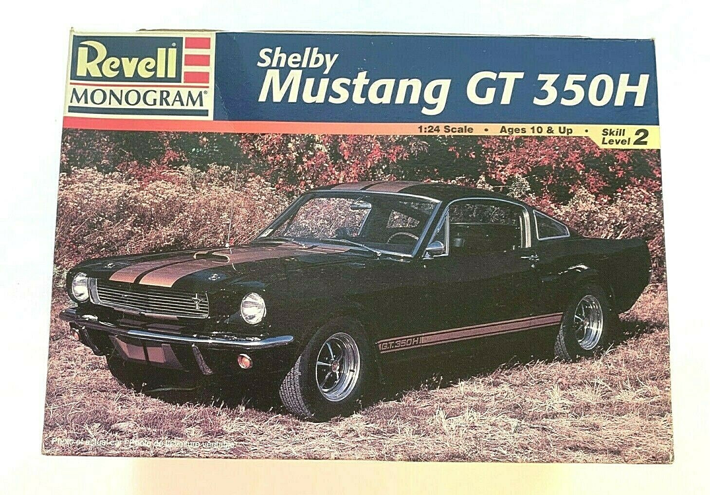 1966 Shelby Mustang GT 350 Hertz Model Kit Revell Monogram 1/24th scale ...