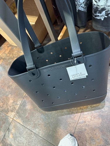 Simple Modern Beach Bag Rubber Tote | Waterproof Extra-Large Tote Bag ...