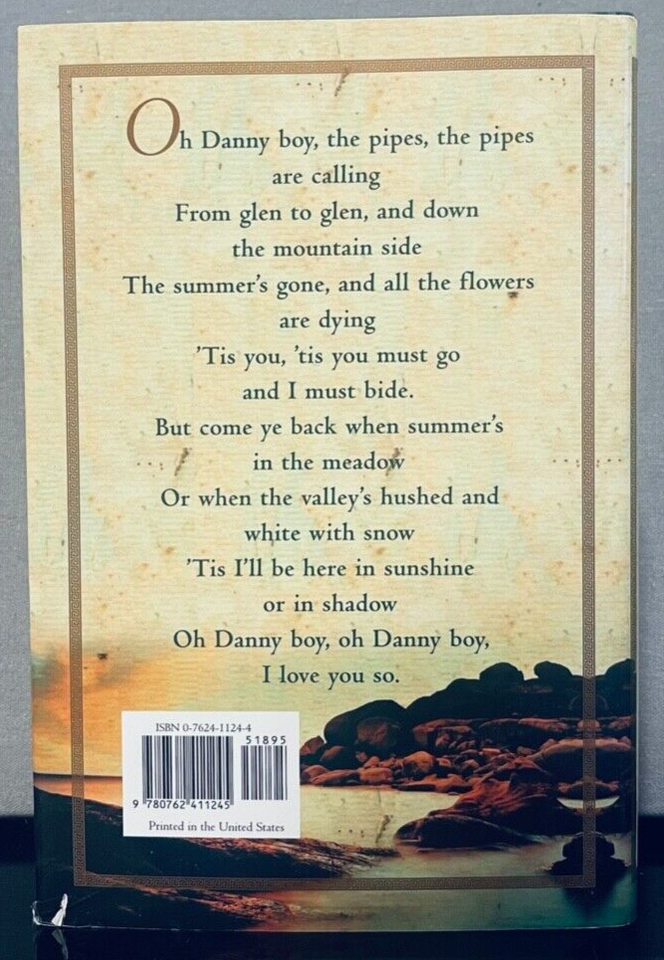 Danny Boy by Malachy McCourt - Signed - 1st Edition, 3rd Print. L4 | eBay
