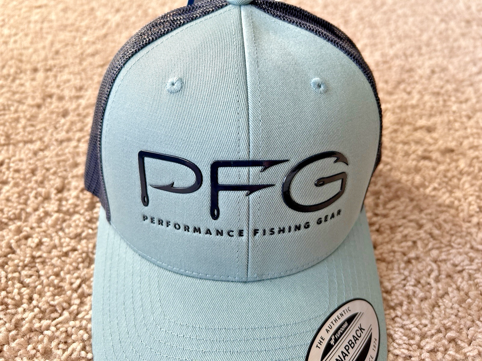 Columbia PFG Hook Snapback Cap Blue | eBay