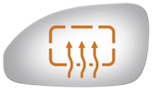 Flat Driver Side Replacement Mirror For 08-17 Buick Enclave W/O Backing ...