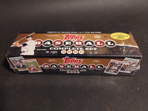 2008 Topps Baseball Complete Set - Factory Sealed | eBay