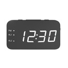 Colsur Digital Alarm Clock With Led Night Light Wireless Charging 15w ...