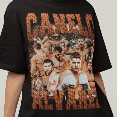 Canelo Alvarez Vintage Style T Shirt, Boxing shirt, Mexican Classic 90s ...