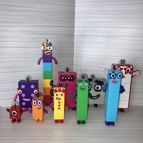 Number Block Character Figure | eBay