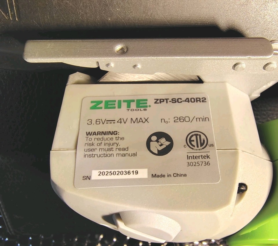 ZEITE 4V Cordless Electric Scissors Cardboard Cutter, Fabric Cutter New ...