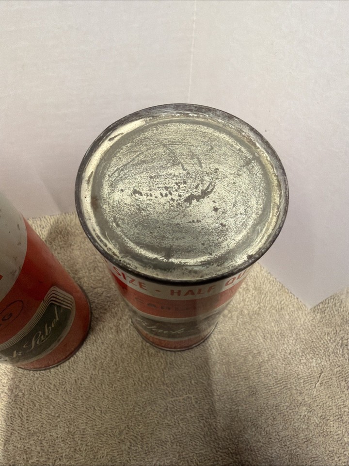 Tall Carling Black Label Zip, Juice and Flat Top!!!! 16 Oz. Empty! | eBay