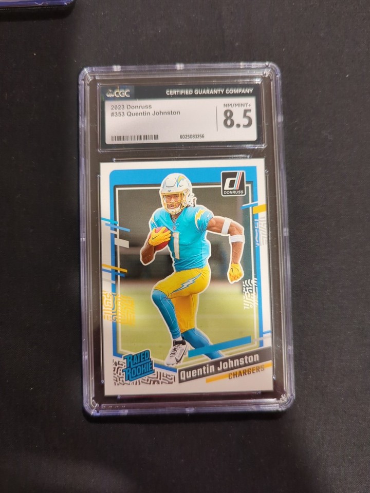 CGC GRADED 2023 DONRUSS FOOTBALL (5) CARD LOT | eBay