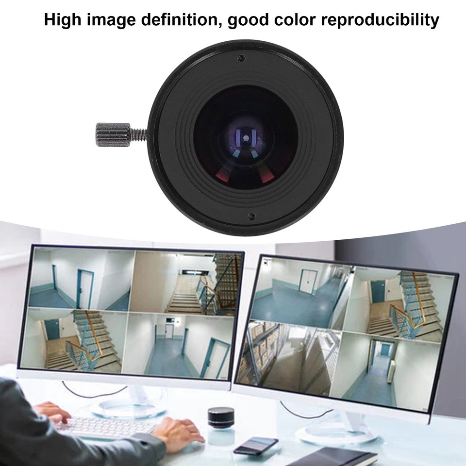 2.1mm 3MP CS Mount Lens Wide Angle CCTV Camera Lens For Home Security ...