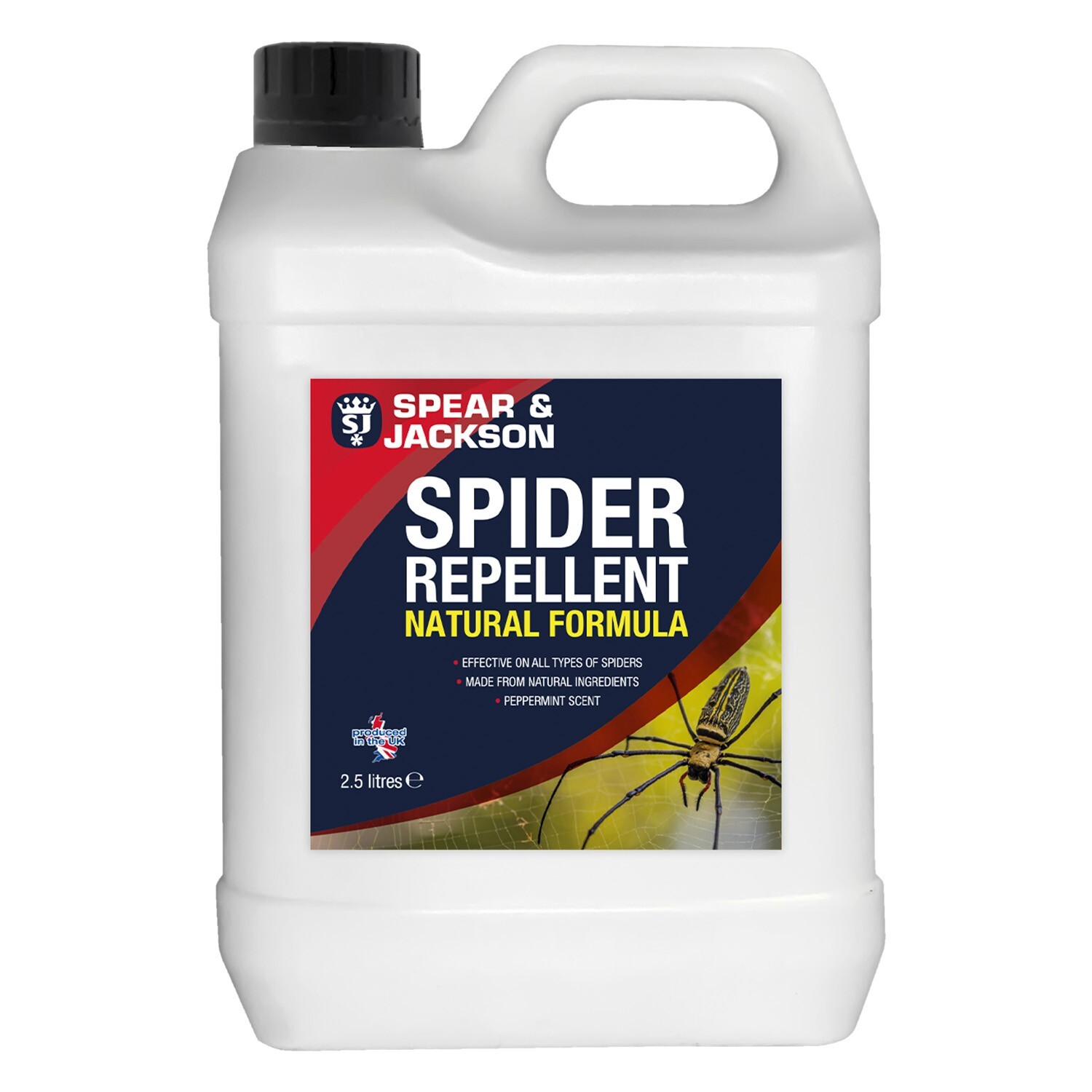 Spider Repellent Spray - 2.5L with Long Hose Trigger - Spear & Jackson ...