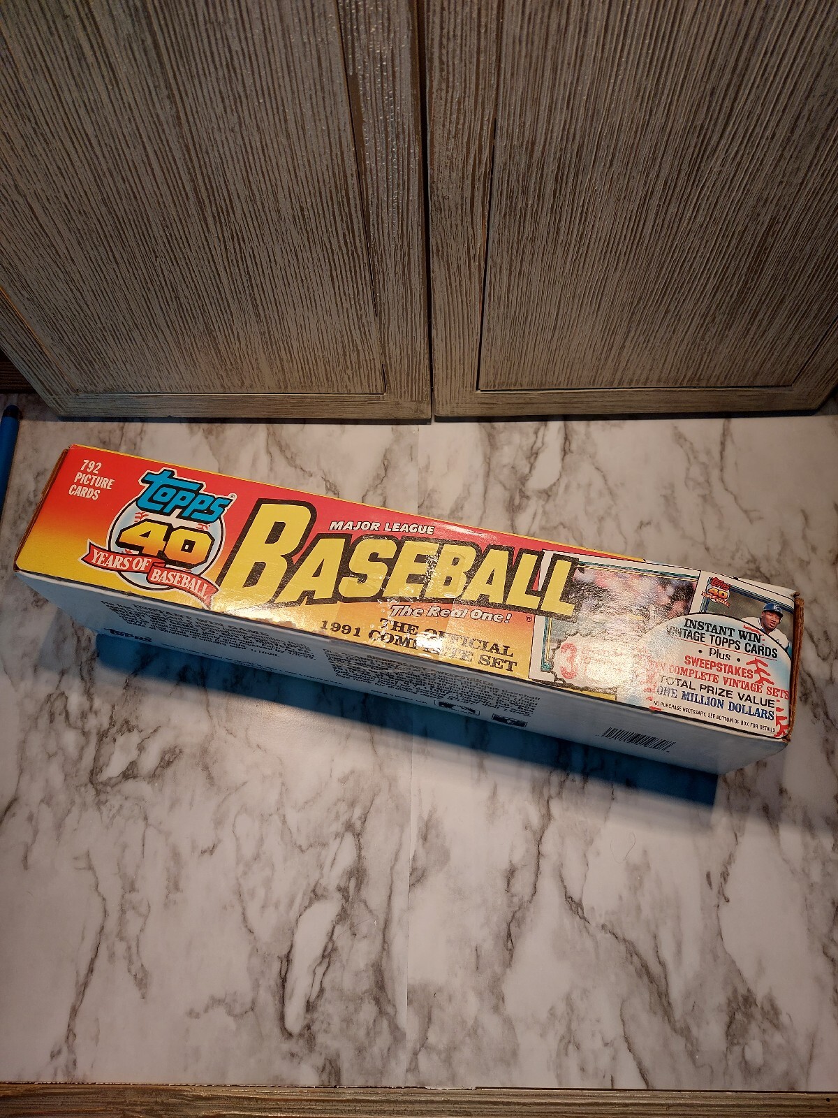 1991 Topps 40 Years of Baseball Card Complete Set 792 cards Original ...