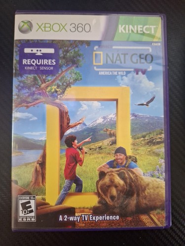Xbox 360 Kinect - Nat Geo TV (America in the Wild) | eBay