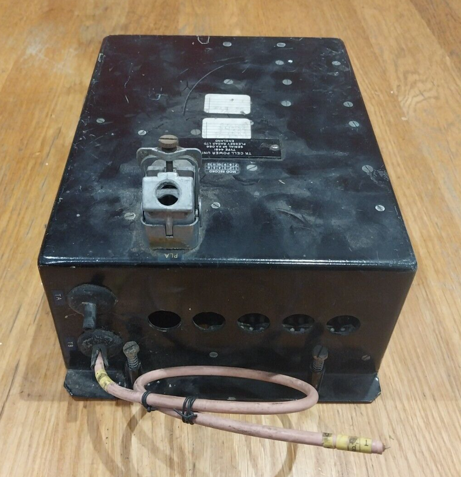 Ex-MOD TR Cell Power Unit Assembly Type 4481 w/ 1800V Mains Transformer ...