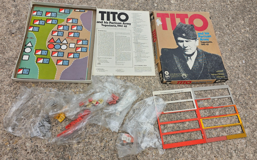 TITO and his Partisan Army Yugoslavia 1941-1945~Board Game~SPI~#3010 | eBay