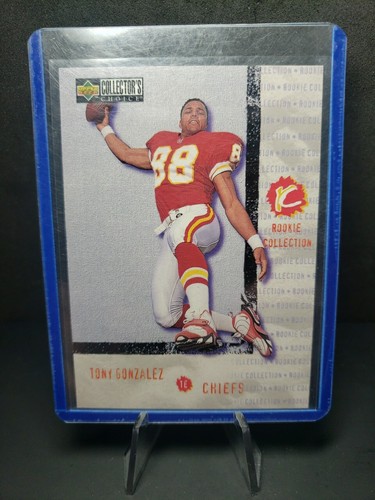 1997 Upper Deck Collector's Choice Tony Gonzalez Rookie Card Rc Chiefs ...