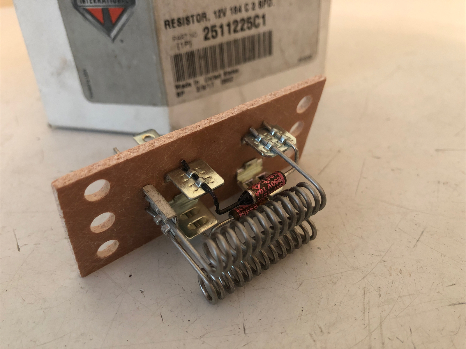 GENUINE INTERNATIONAL 2 SPEED RESISTOR 12V, 184C 2511225C1 NEW OEM | eBay