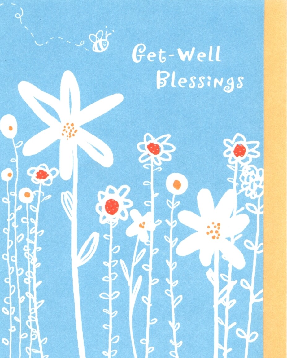 Get Well Blessings Get Well Prayer Mass Card (25 Pkg)