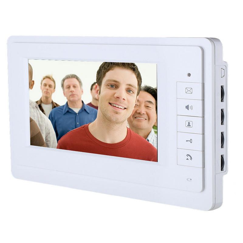 7-inch TFT LCD 3.6mm lens Wired Home Video Intercom Doorbell Night ...