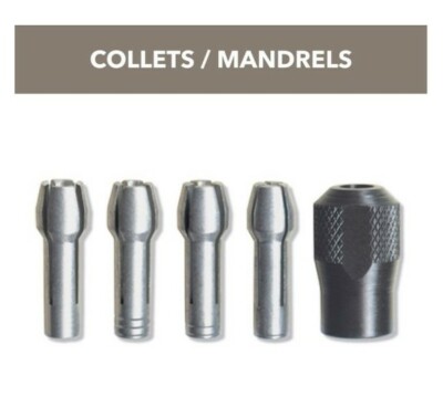 DREMEL 4485 COLLET NUT KIT 5 PIECE QUICK CHANGE BRAND NEW FAST SHIPPING ...