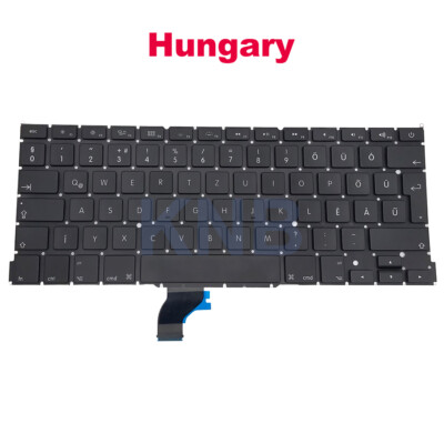 New Hungary Hungarian Keyboard For Macbook Pro Retina 13" A1502 2013 ...