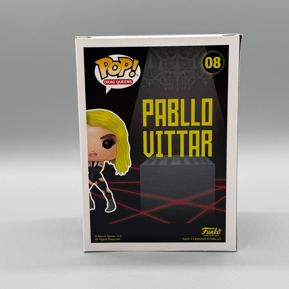 FUNKO POP DRAG QUEENS #08 PABLLO VITTAR HOT TOPIC EXCLUSIVE W ...