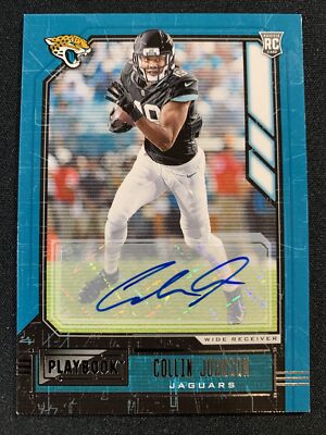 Collin Johnson 2020 Panini Playbook Rookie Autograph RC #164 | eBay