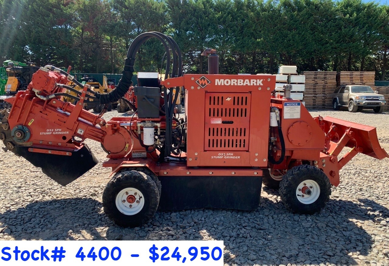 Morbark D52SPH Stump Grinder with Only 790 Hours!!! #4400 | eBay