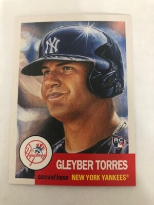 2018 Topps Living Set #34 GLEYBER TORRES RC NY Yankees Rookie Card Near ...