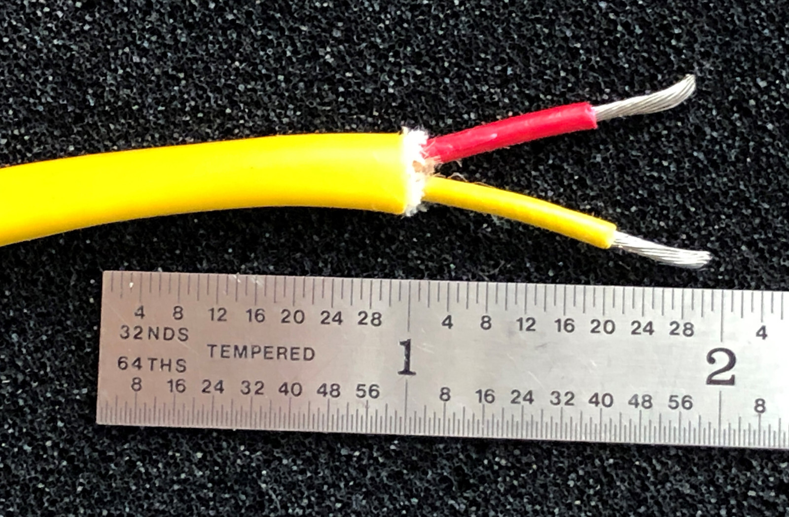 Thermocouple Type K Extension Wire 18AWG Stranded PVC Jacket Sold by yd ...