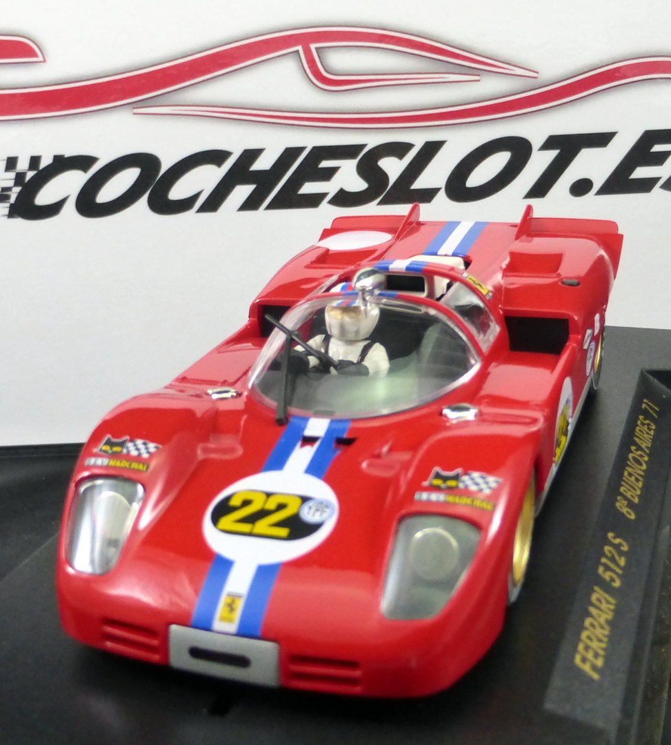 Ferrari 512 S " 8º Buenos Aires 71 CM Rouge REF.C3 FLY | eBay