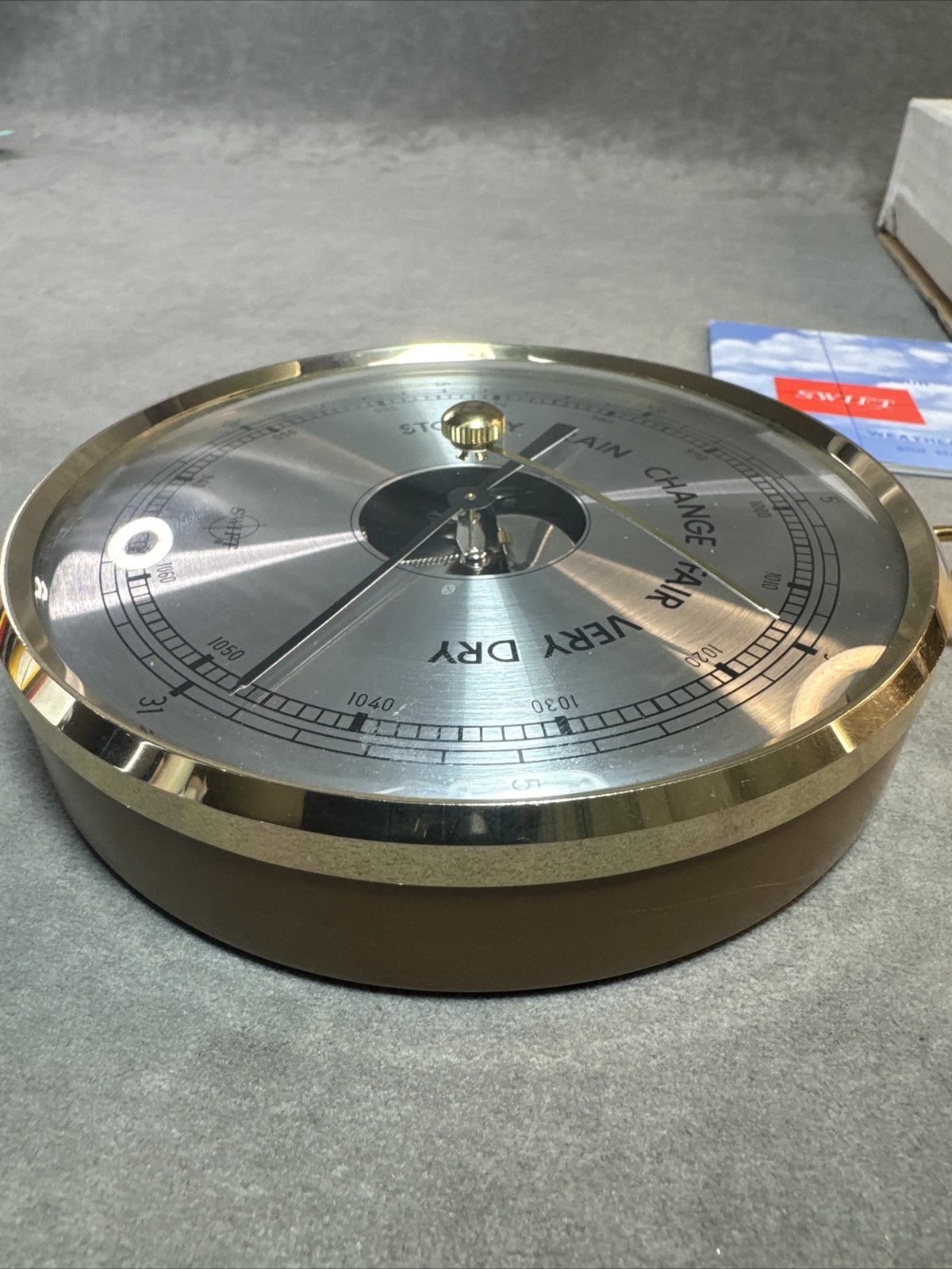 Swift Weathermaster 476 Barometer Swift Instrument Forecaster Vintage ...