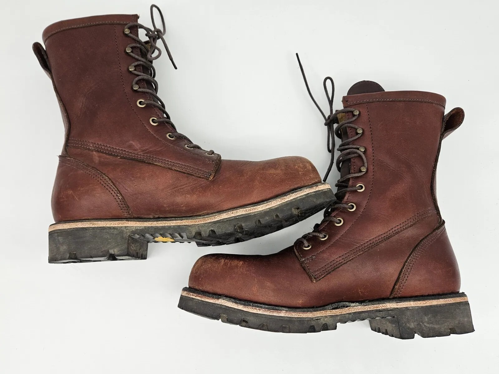 C.C. Filson Highlander Hunting Boots Brown Leather 50… - Gem