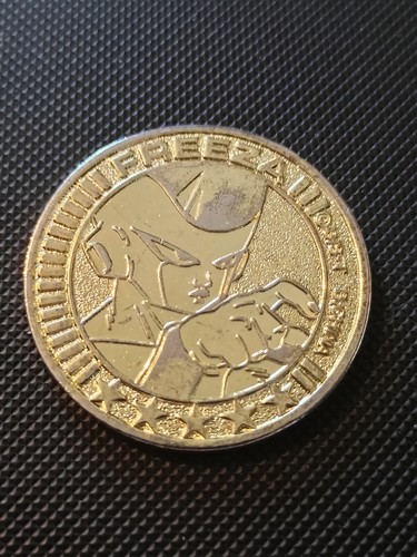 COIN PIECE MEDAL MEDAILLE FREEZA DRAGON BALL DBZ 2004 COLLECTOR BANDAI ...