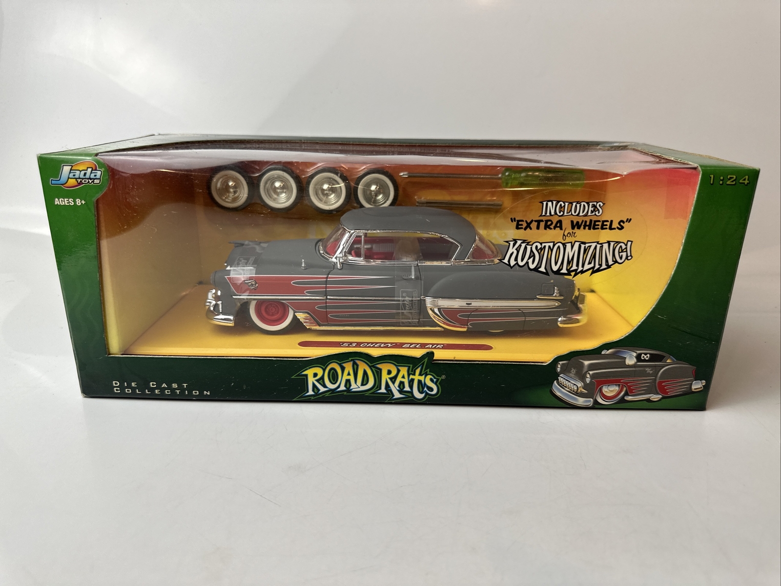 Jada Toys Road Rats '53 Chevy Bel Air 1:24 Die Cast Metal Model ...