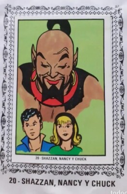 CROMO NUEVO FESTIVAL HANNA BARBERA USED FHER Nº 20 NANCY CHUCK SHAZZAN ...