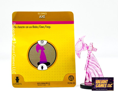 DC Heroclix Axe (Star Sapphire) #R206.02 w/ Card War Of Light Set | eBay