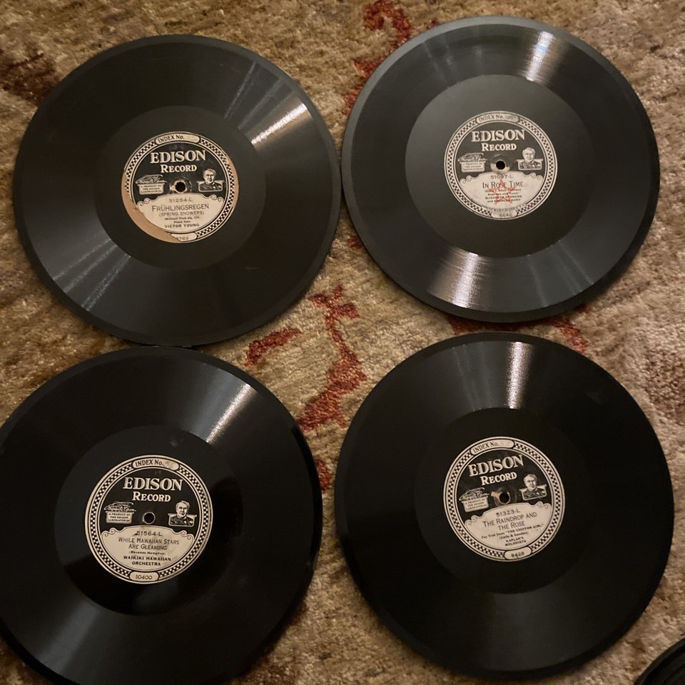 Edison Diamond Disc Records Lot 51x | eBay