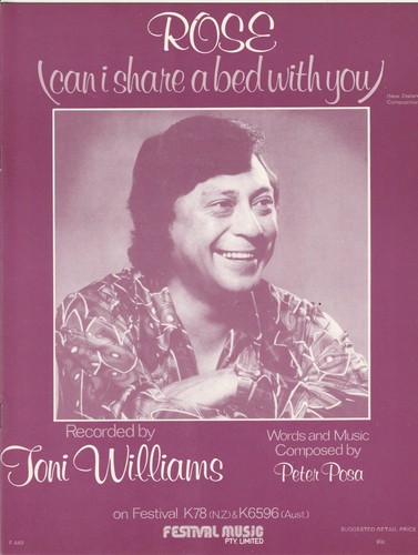 TONI WILLIAMS SHEET MUSIC ROSE CAN I SHARE A BED WITH U AUSSIE MINT 6pp 76 EBay TONI WILLIAMS SHEET MUSIC ROSE CAN I SHARE A BED WITH U AUSSIE MINT 6pp 76 EBay